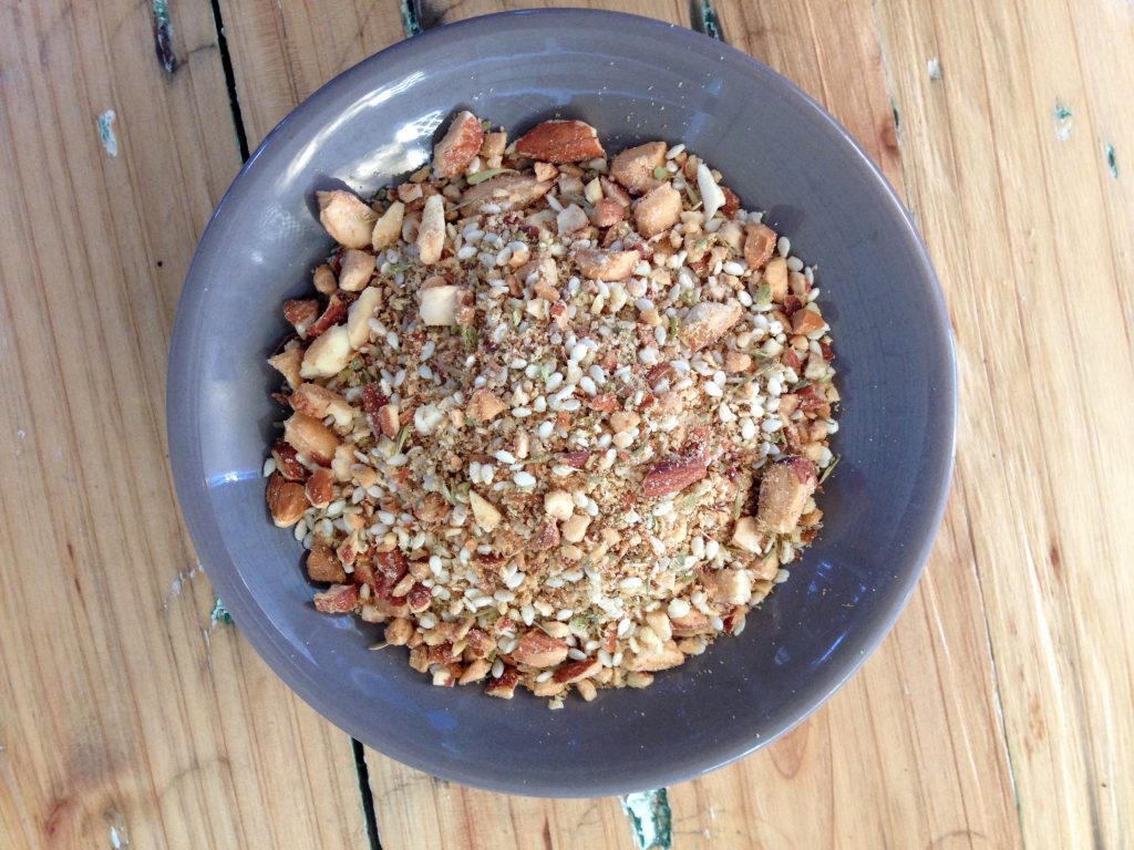 Roasted Almond Dukka - Carly's Recipe