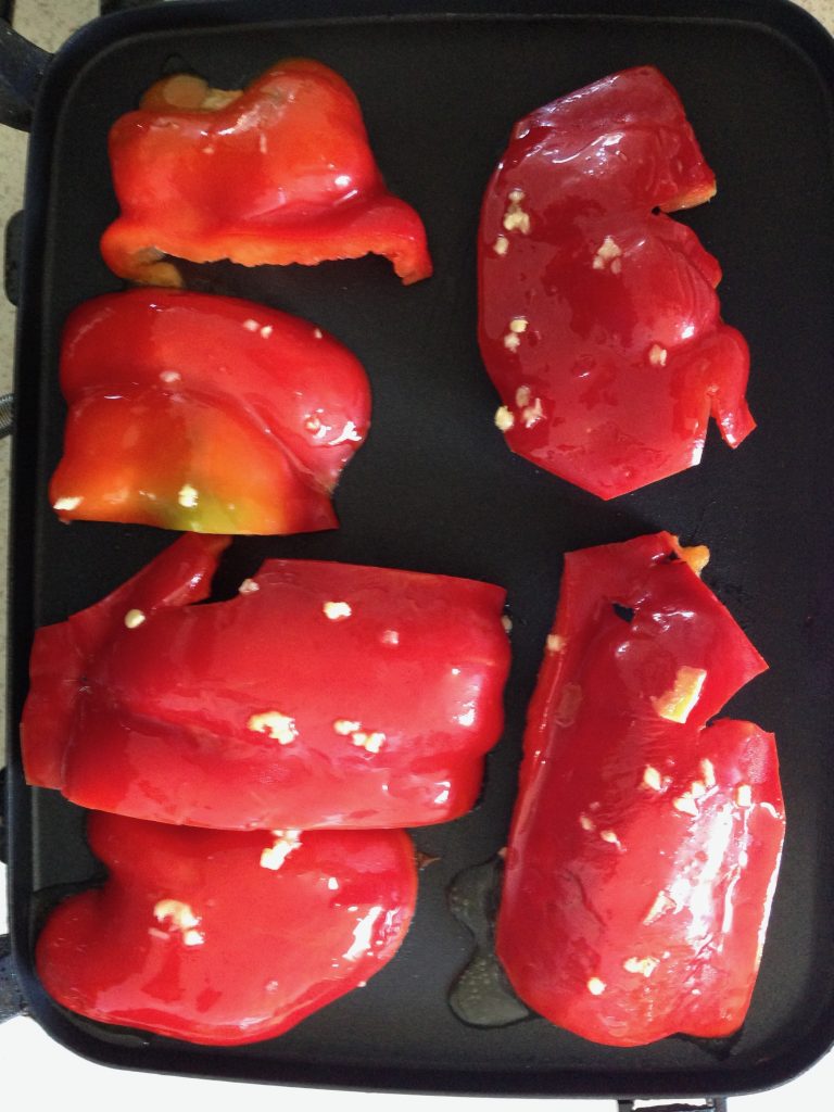 Roasting capsicum - Carly's Recipe