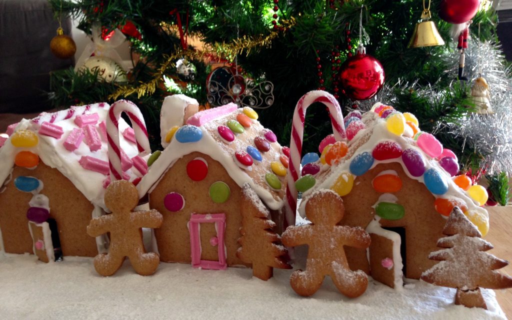 Gingerbread house- village - Carly's Recipe