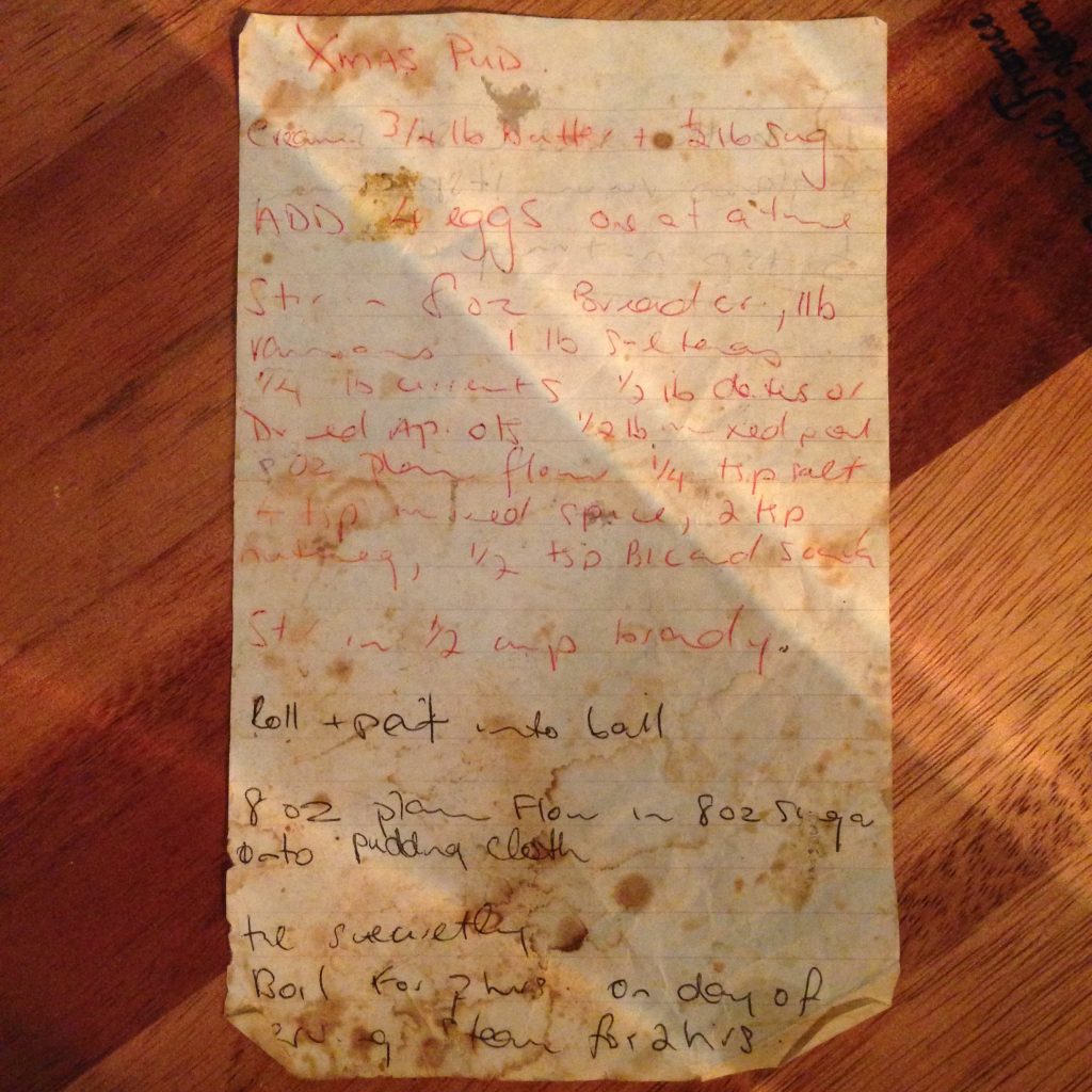 Traditional Boiled Christmas Pudding - Carly's Recipe