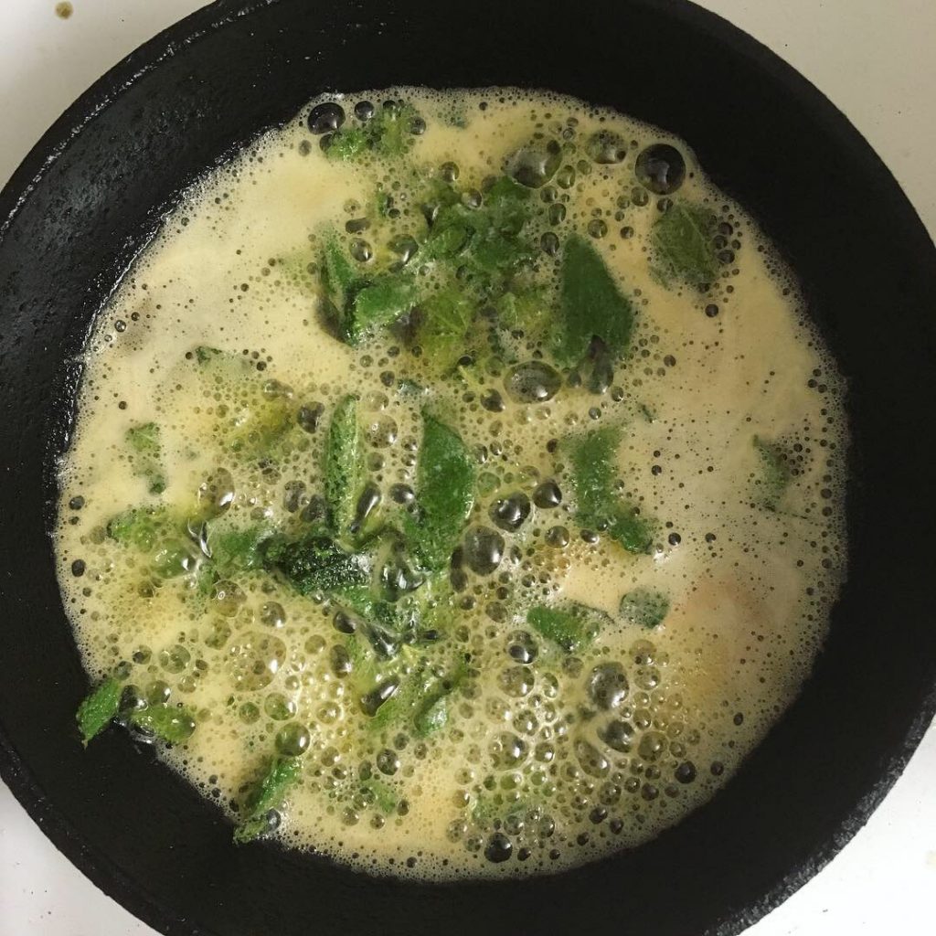 Pumpkin and Ricotta Ravioli with Burnt Butter Sauce - Carly's Recipe